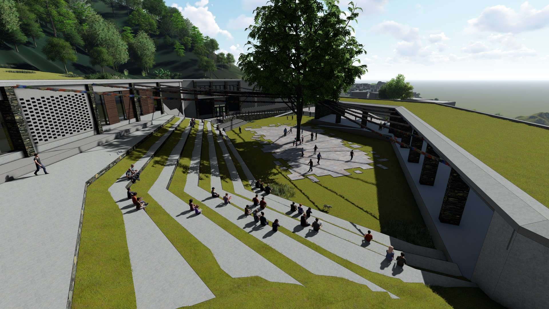 Earthquake Memorial at Barpak – Pukar Bhandari